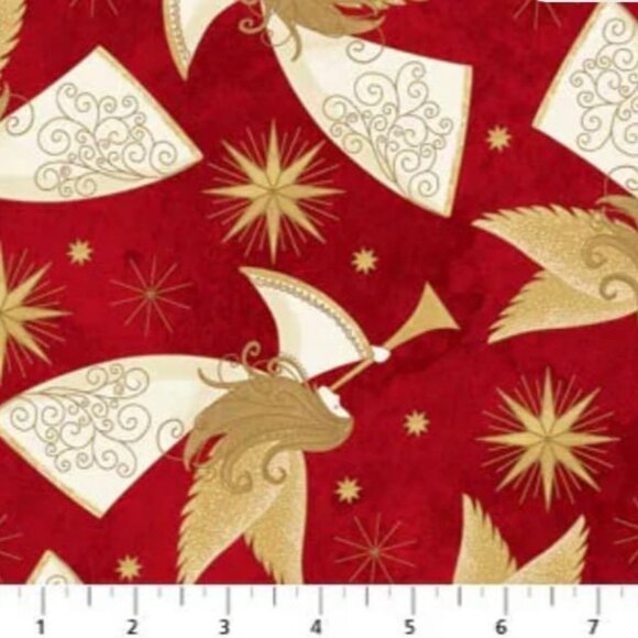 Northcott Fabrics | Office | End Of Bolt 2 34 Yard Angels Above ...